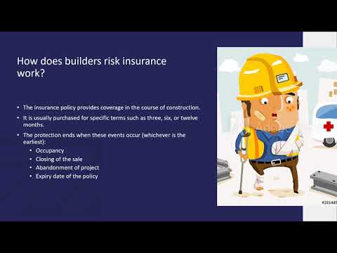 Builders risk insurance