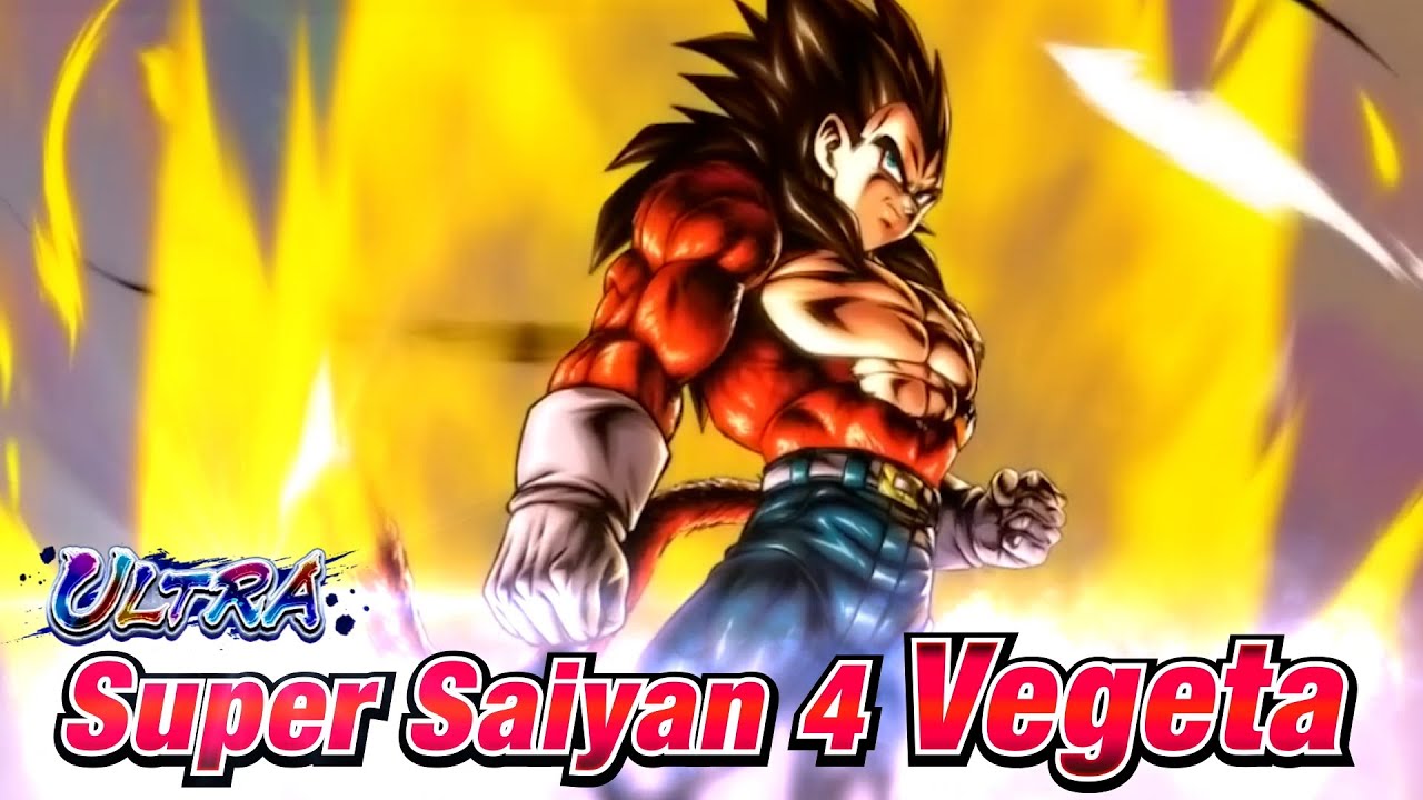 ULTRA Super Saiyan 4 Vegeta Character Spotlight | DRAGON BALL LEGENDS