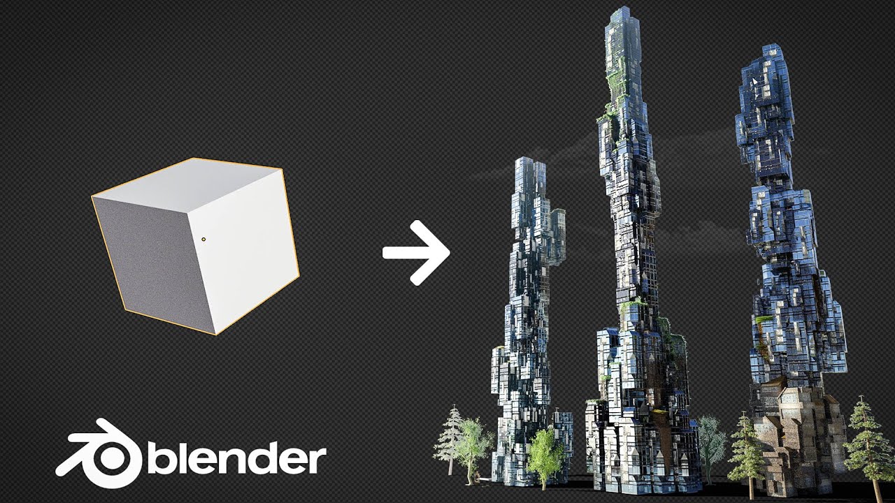 How to Create Sci-Fi Buildings in 5 Minutes