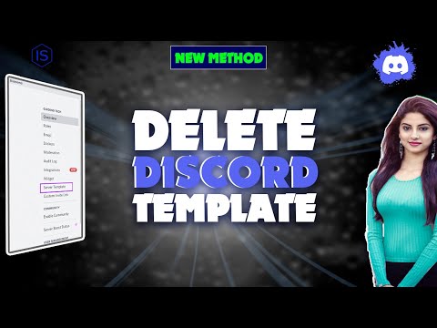 How To Delete A Discord Template 2024 | Initial Solution