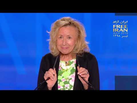Hadassah Lieberman addresses Iran Freedom Grand Rally at Ashraf 3