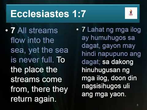 Ecclesiastes 1 - Everything Is Meaningless