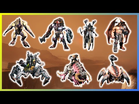 Doom The Dark Ages: All Monsters, Demons, Enemies & Bosses (Showcase 4K/60FPS)