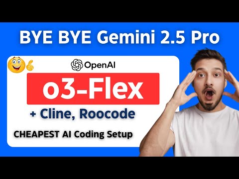 🔥 OpenAI o3-Flex + Cline & Roo : Just BEATS Gemini! 💀 | The SMARTEST CURSOR ALTERNATIVE Coding Setup