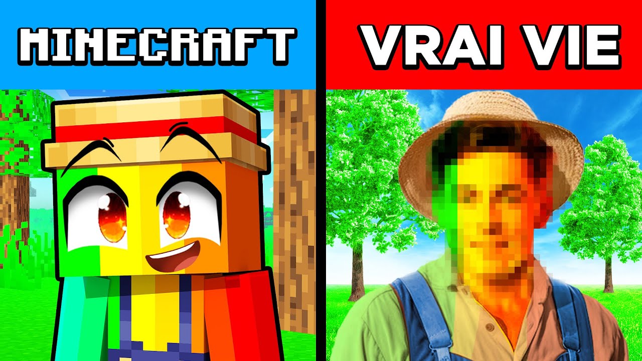 AWARIZ devient 100% RÉALISTE sur Minecraft !