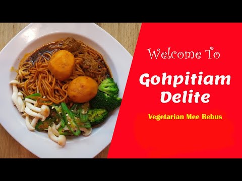 Vegetarian Mee Rebus