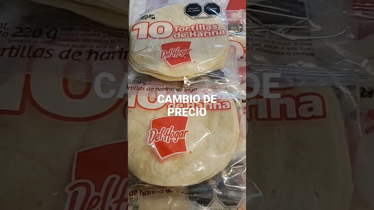 DEL HOGAR TORTILLA DE HARINA 10PZ 220G $14.40 PARA $18