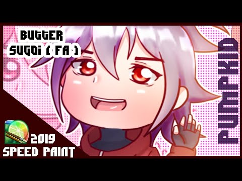 [Paint Tool Sai ] - Speed Paint Fanart Butter Sugoi