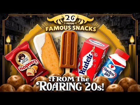 Bring Back These 20 FAMOUS Snacks From The 1920s!