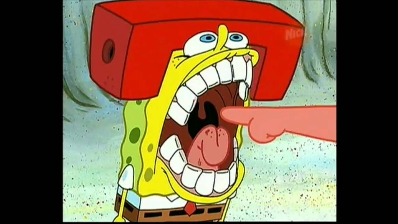 Spongebob bites Patrick (Remixed)