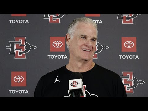 SDSU MEN'S HOOPS: DUTCHER PREVIEWS UTAH STATE