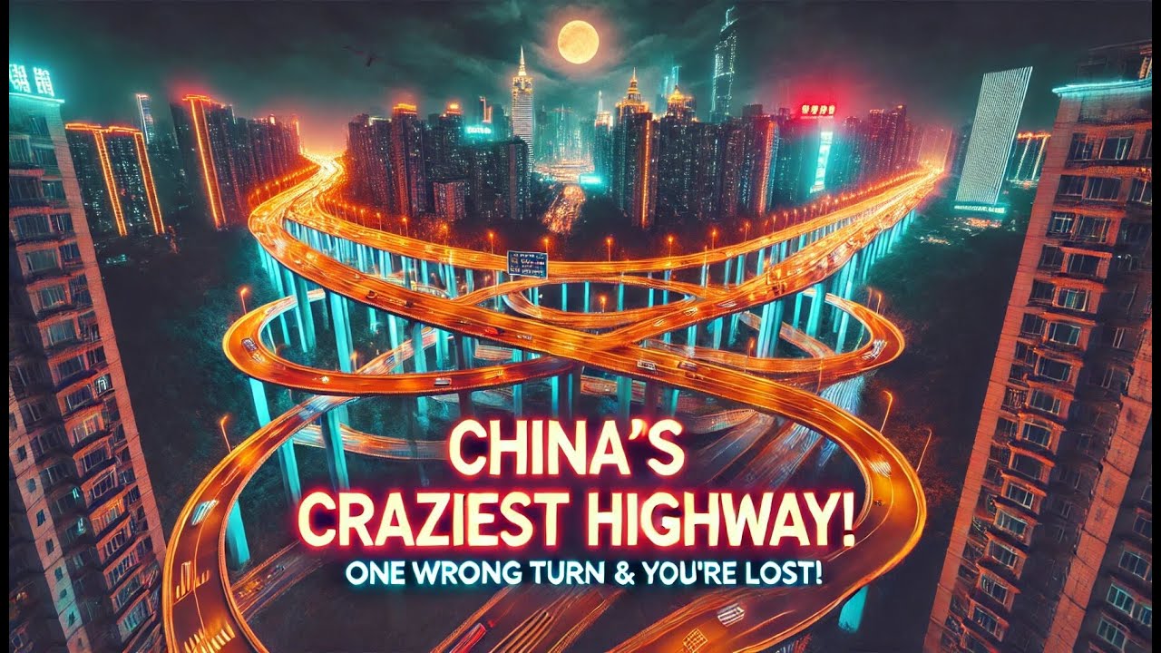 China’s CRAZIEST Highway – One Wrong Turn & You’re LOST! ???