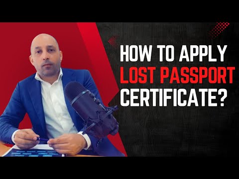 How to Apply for a Lost Passport Certificate Through Dubai Police Website?