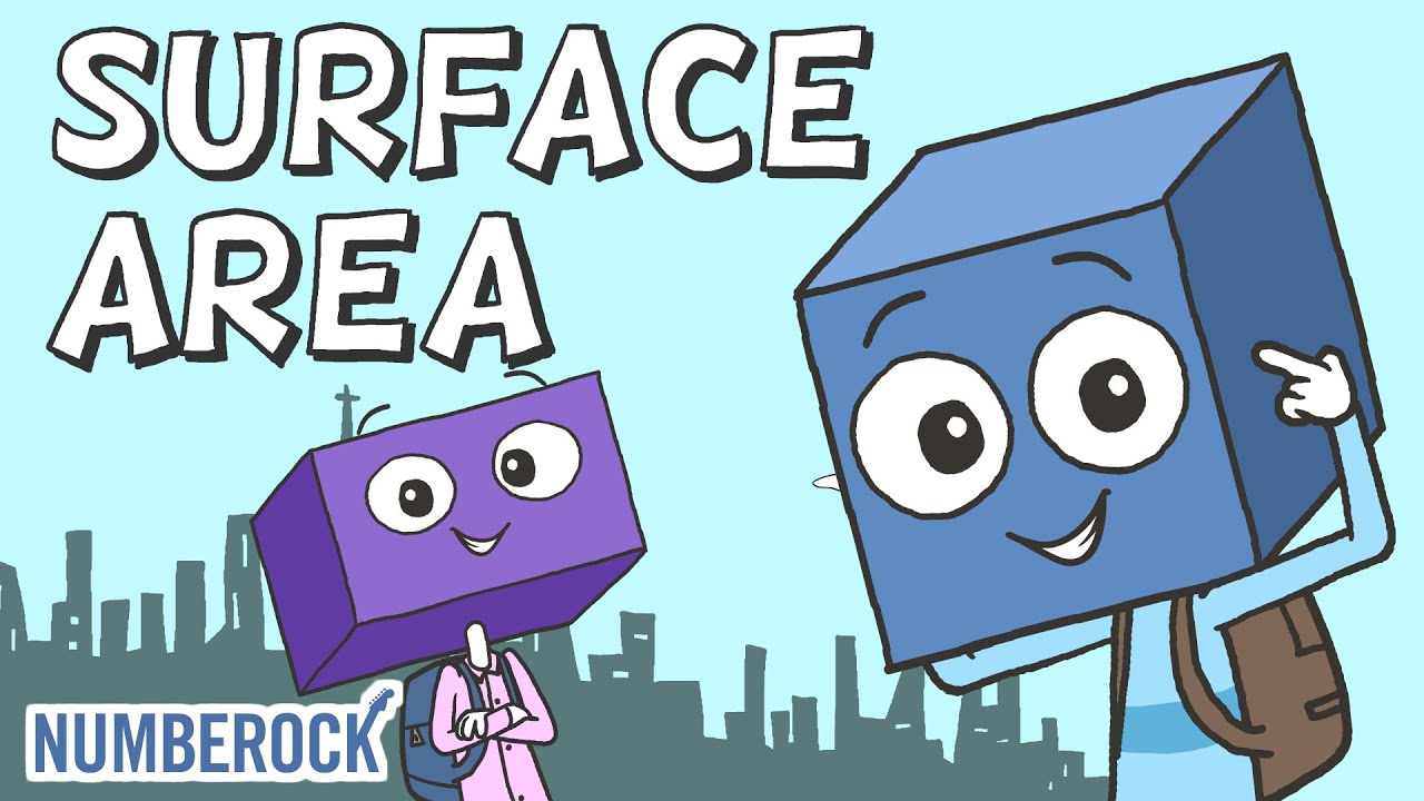 Surface Area Song for Kids | Cube and Rectangular Prism Geometry by NUMBEROCK
