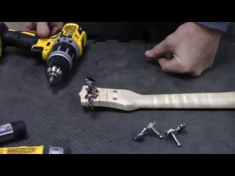 Ukulele: 25 - Installing Tuners