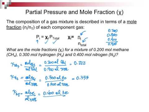 10.6 Gas Mixtures and Partial Pressures