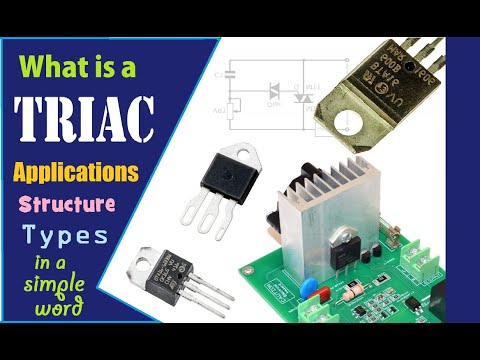what's a triac ? Structure - Types – Applications - symbol / in a simple words