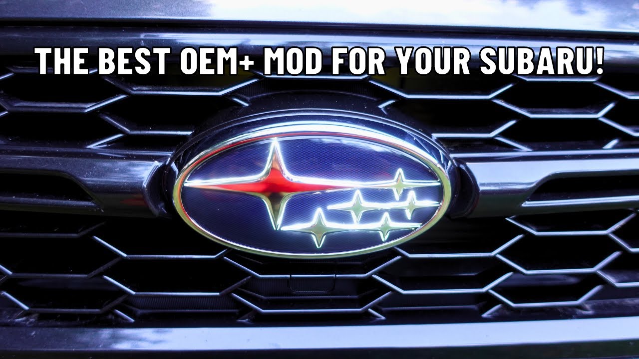 DIY Subaru LED Emblem