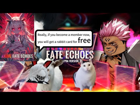 A newbie video about my new game| Roblox | Anime | Anime Fate Echoes Alpha