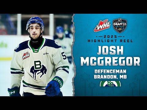 Josh McGregor - 2025 NHL Draft Highlight Reel