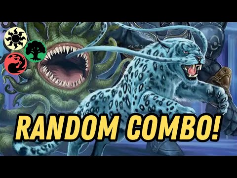Random Encounter One Turn Kill Combo! MTG Final Fantasy Standard MTG Arena.