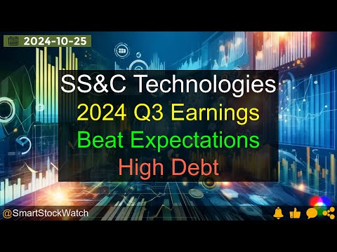 [Beat Expectations] SS&C Technologies - 2024 Q3 Earnings Analysis