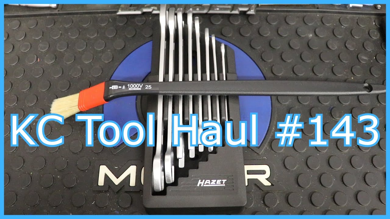 KC Tool Haul #143: Cleanin' Up Dark Grey Friday #1 with NWS and Hazet