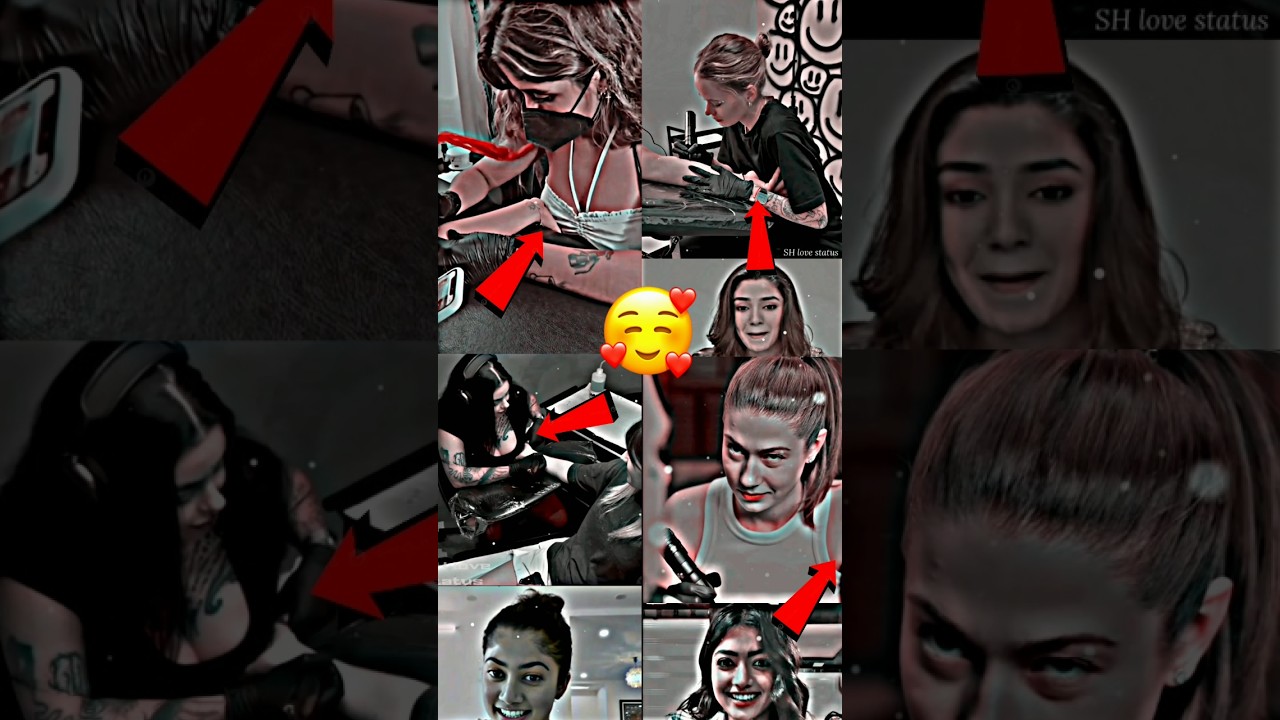 🔥 Trending Romantic Tattoo Ideas 😍 | Love & Romance Inked on Skin! 💕 #tattoo #romantic #love #shorts