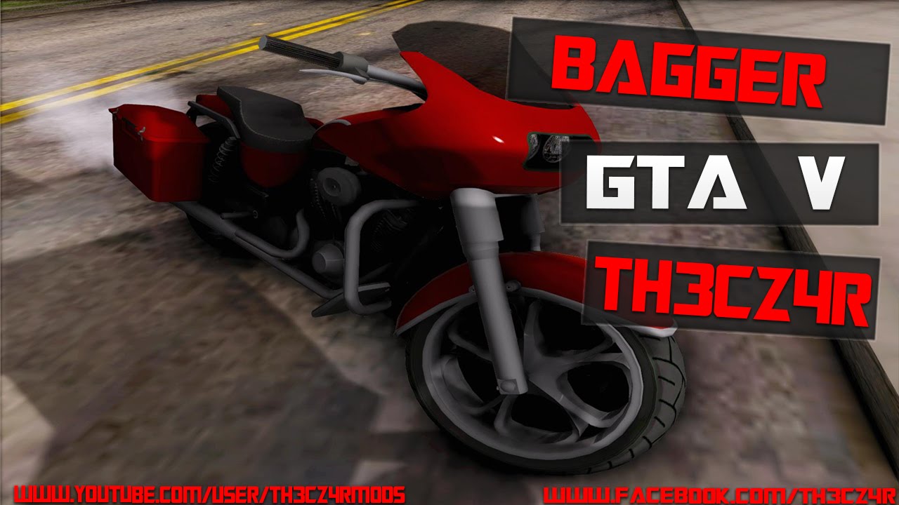 Bagger GTA V - GTA: SA