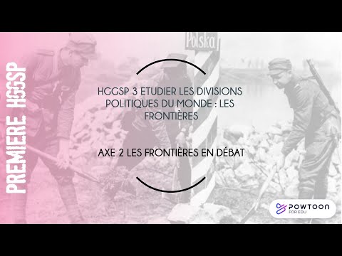 HGGSP PREMIERE : LES FRONTIÈRES EN DÉBAT