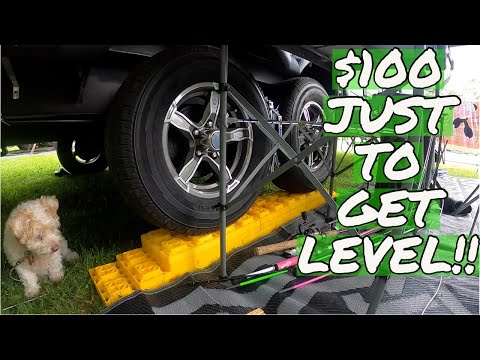 $100 Spent Just to Level Out at Triple Brook Campground