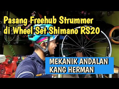 Pasang Freehub Strummer di Wheel Set Shimano RS20