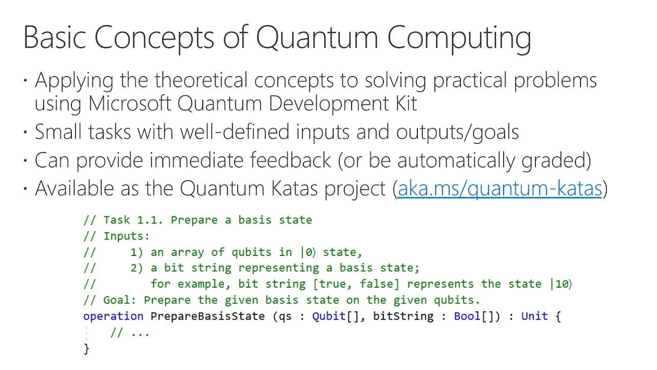 Developing Programming Exercises for Teaching Quantum Computing