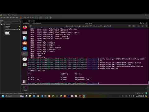 How Download in Configure DNS-SERVER in Ubuntu |RannSophea David|•