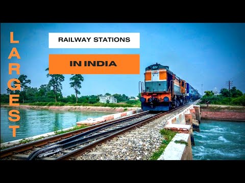 MOST LARGEST RAILWAY STATIONS IN INDIA | RAILWAY STATIONS #top10 #most #railway  #train