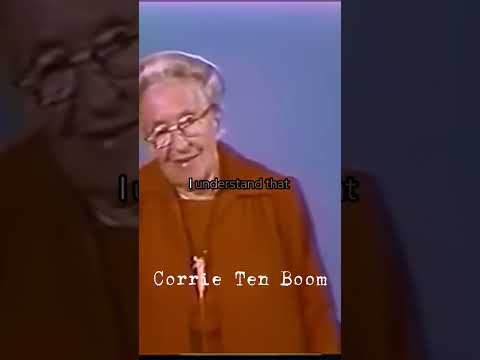 Corrie Ten Boom. Experience joy in tough times. #Faith #jesuschrist