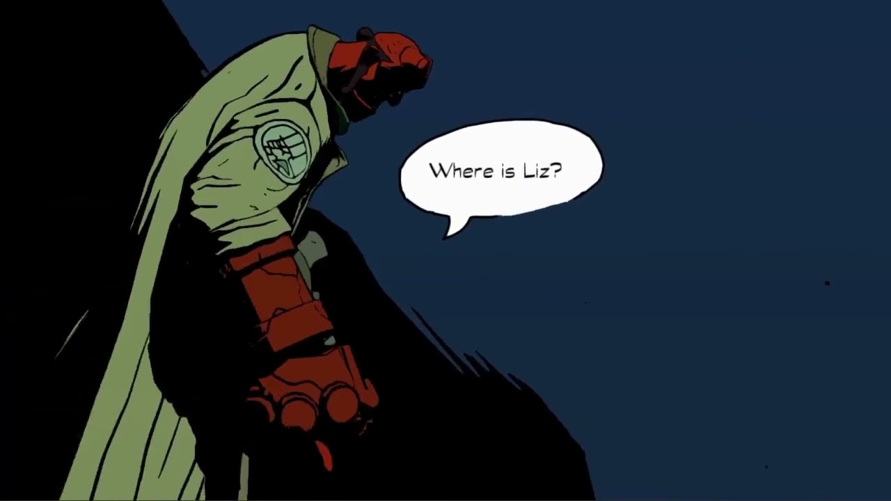 Hellboy short animation (with sound effects)
