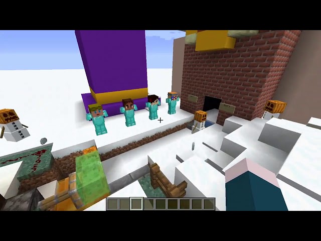 My Failboat Snow Golem Machine Minecraft Map