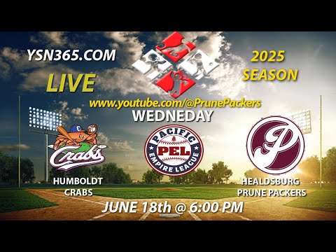 Prune Packers vs. Humboldt Crabs | 2025 GAME 9