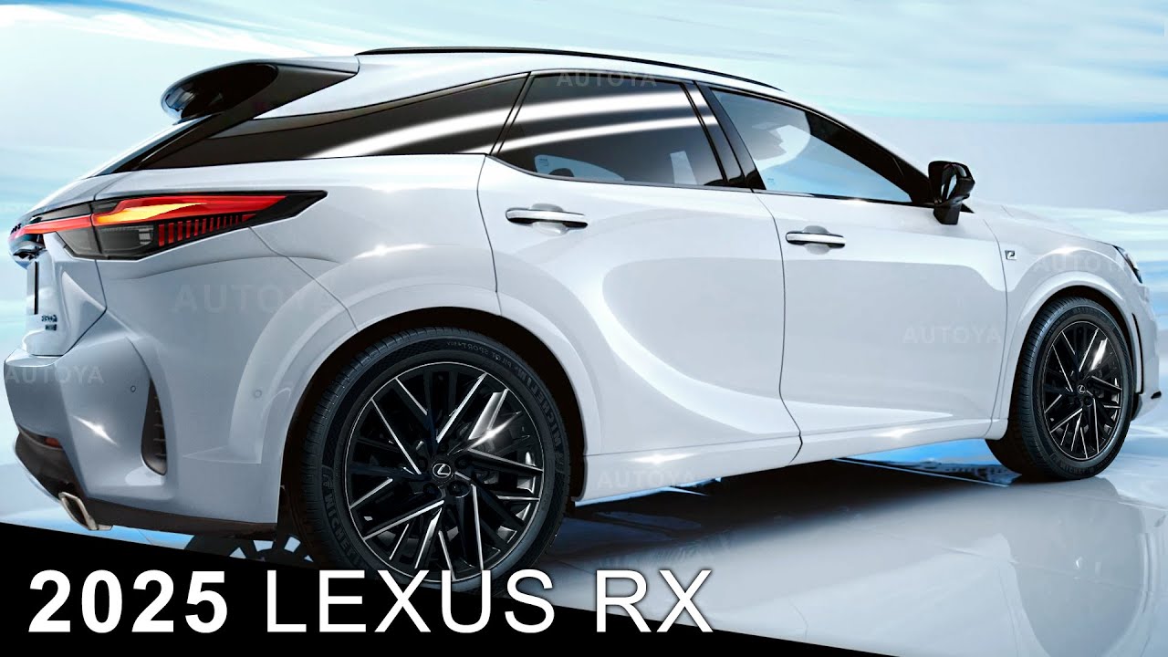 Refreshed Lexus RX 550h+ Shows Mild Aesthetic Revisions Inside-Out ...