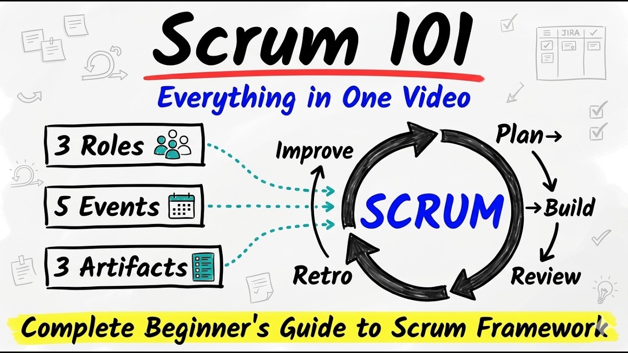 Scrum 101 | Complete Scrum Framework Explained for Beginners