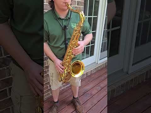 MINT TUNED Yamaha YTS-82ZII Custom Z Tenor Saxophone Gold | Reverb
