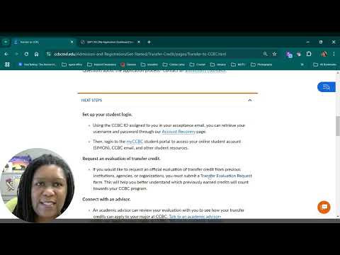 CCBC SHP Transcript Submission