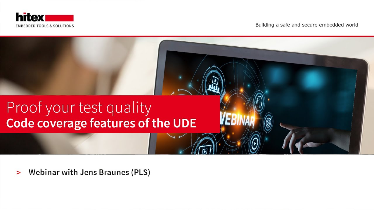 Hitex Webinar with PLS: Code Coverage Features ude