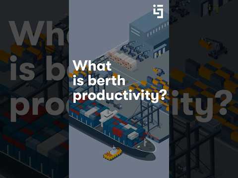 What is berth productivity? #maritime #berthproductivity #portproductivity #containerterminal
