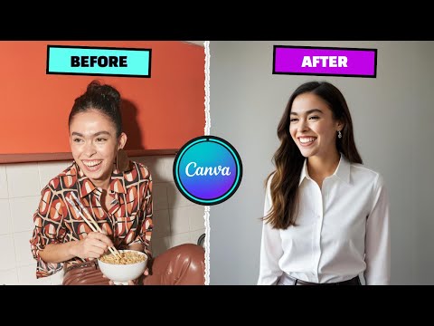 Create Beautiful Headshots With Canva (AI) | Quick Tutorial