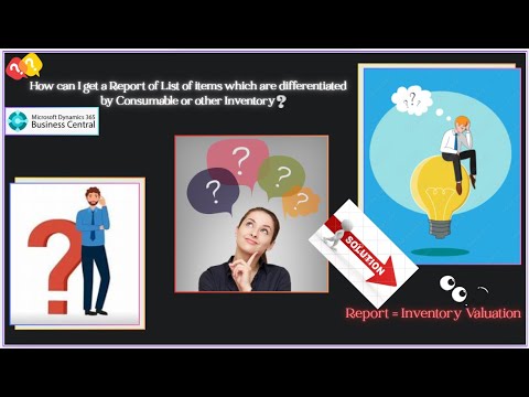 Overview Inventory Valuation Report in Business Central | Inventory Posting Group wise Reporting #bc