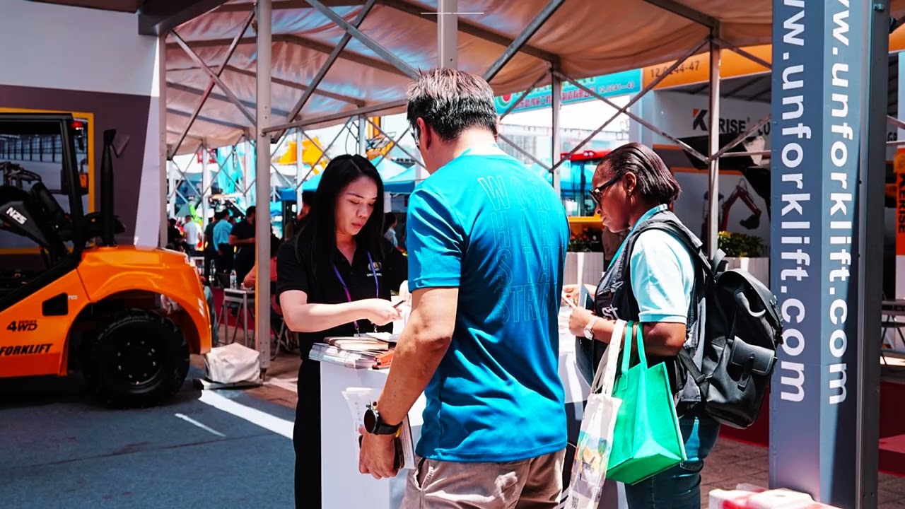 UN Forklift at the 137th Canton Fair!
