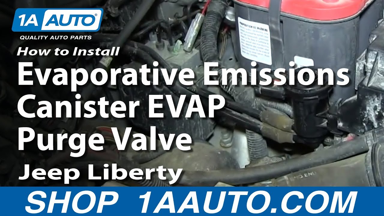 How To Replace Evaporative Canister Purge Valve 02-07 Jeep Liberty