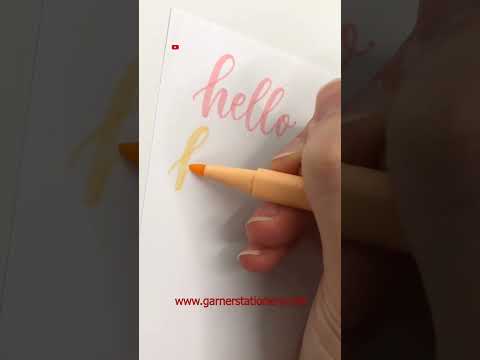 Using Staedtler triplus highlighter